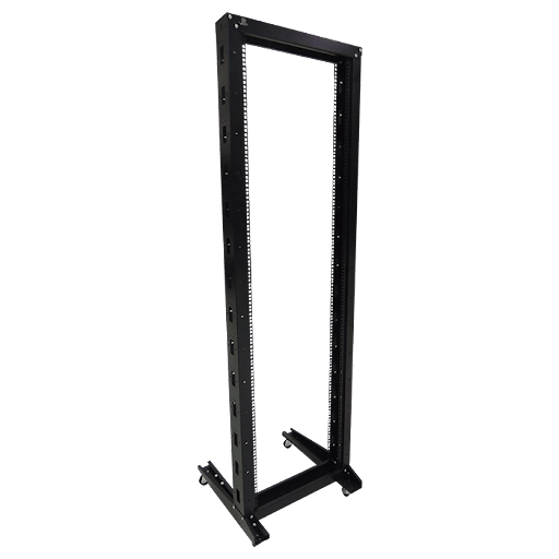 RACK ABIERTO DE PISO 30U 2 PARANTES VCP - Mega Office