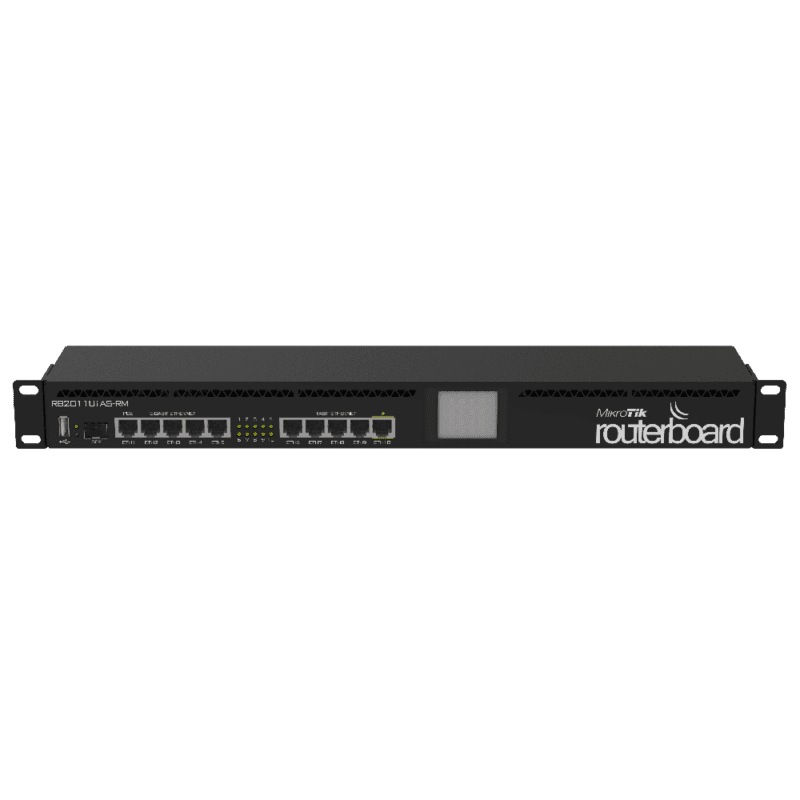 ROUTER MIKROTIK RACK G-LAN RB2011UIAS-RM - Mega Office